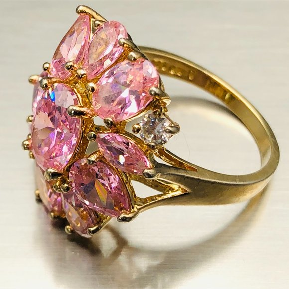 Ross-Simons | Jewelry | Ross Simons Sterling Silver Pink Cubic Zirconia ...